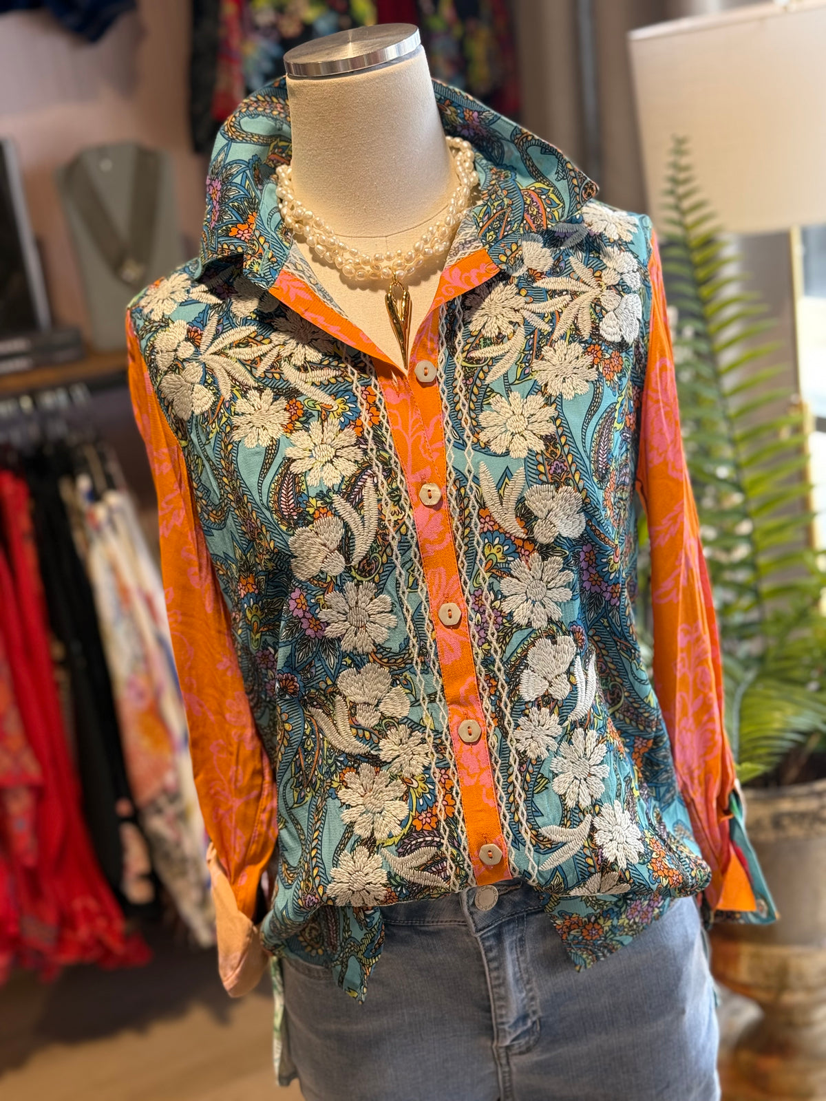 Rowina Blouse — The Golden Antler Boutique
