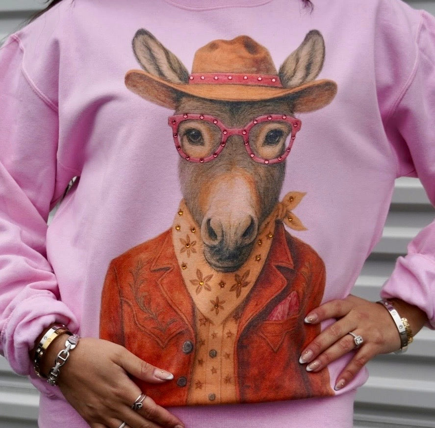 Sassy Donkey Tee — The Golden Antler Boutique