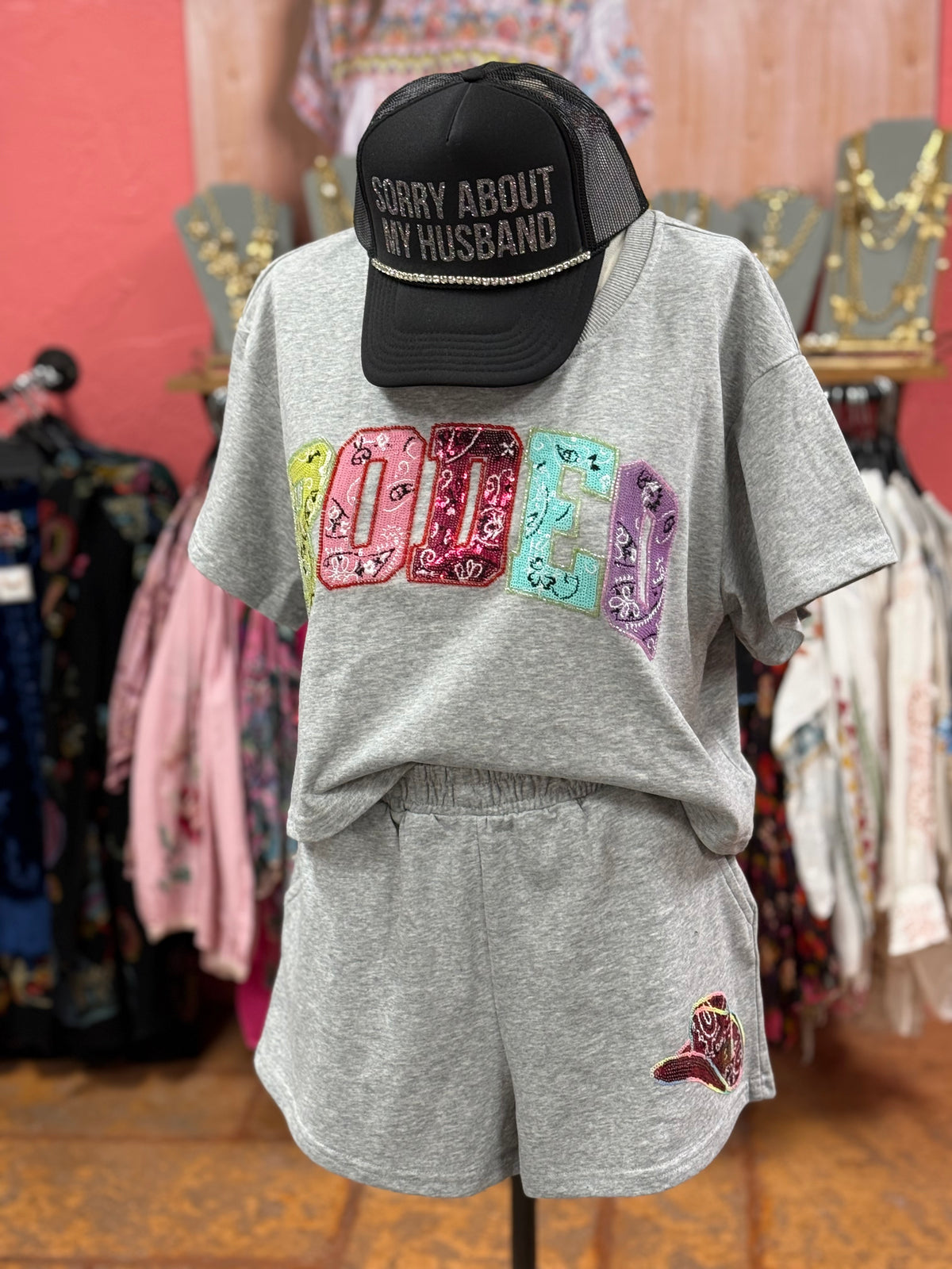 Rodeo Short Set ( Sold Separately) — The Golden Antler Boutique