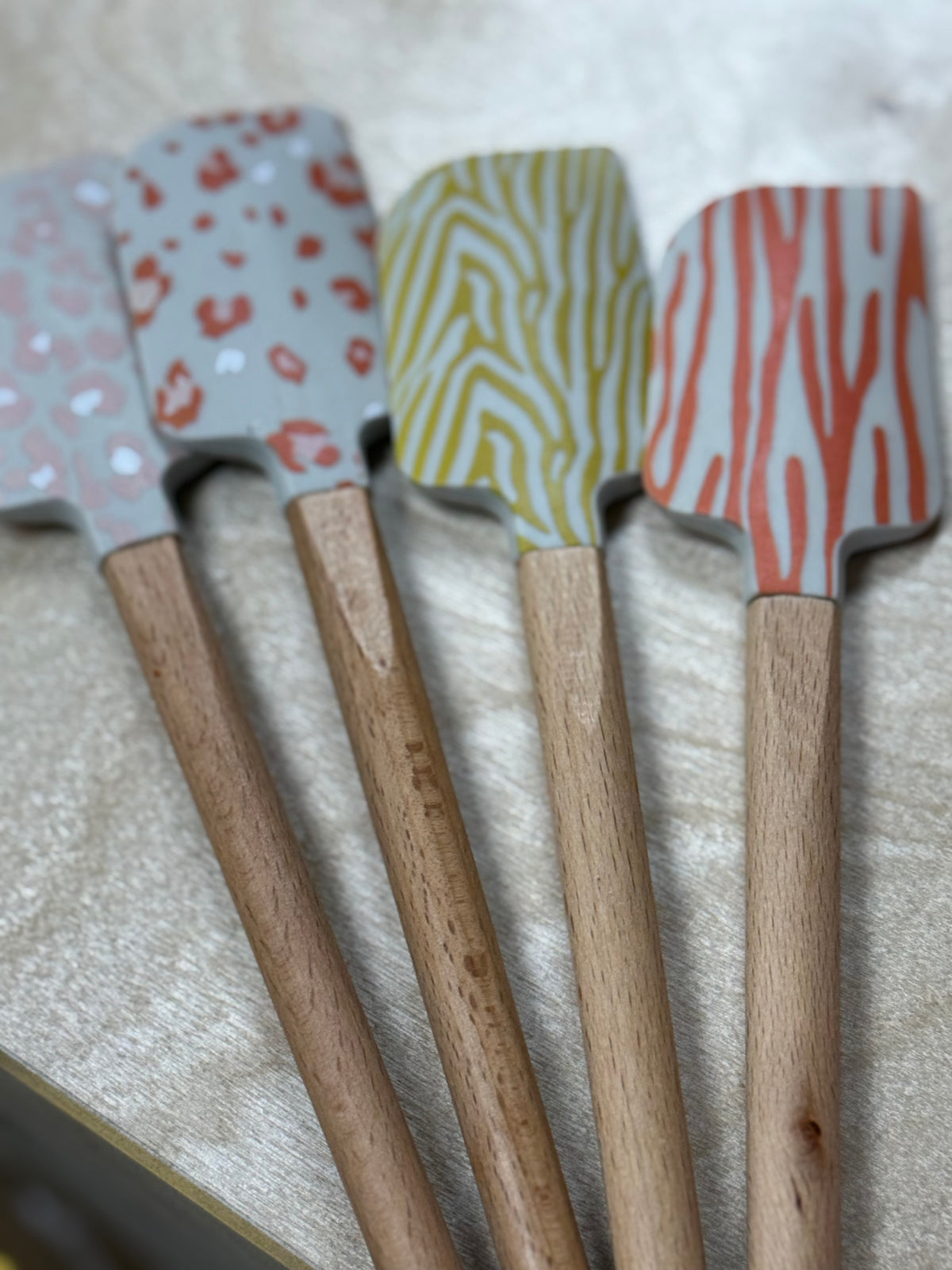 Animal Print Spatula Set — The Golden Antler Boutique